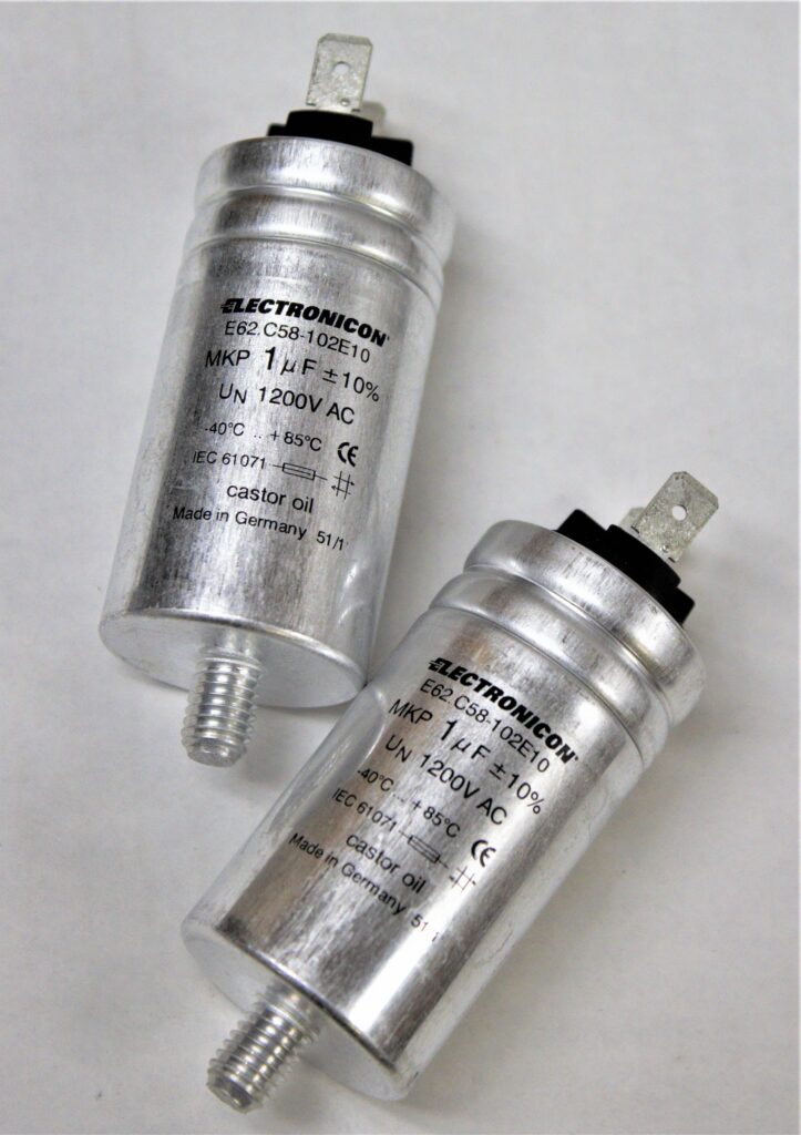 Electronicon Capacitor E62.C58-102E10 1,0 uF 1200 V ac - UPE Inc.